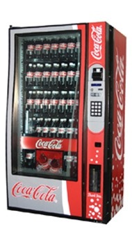 Vision Vendor Coca Cola Vending Machine Services in Miami.
